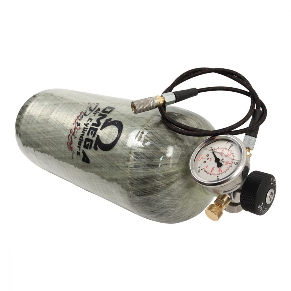 Big Game Air Guns | Omega Patriot 75 Cu. Ft. 4500 Psi Air Tank W/ HP3 Valve